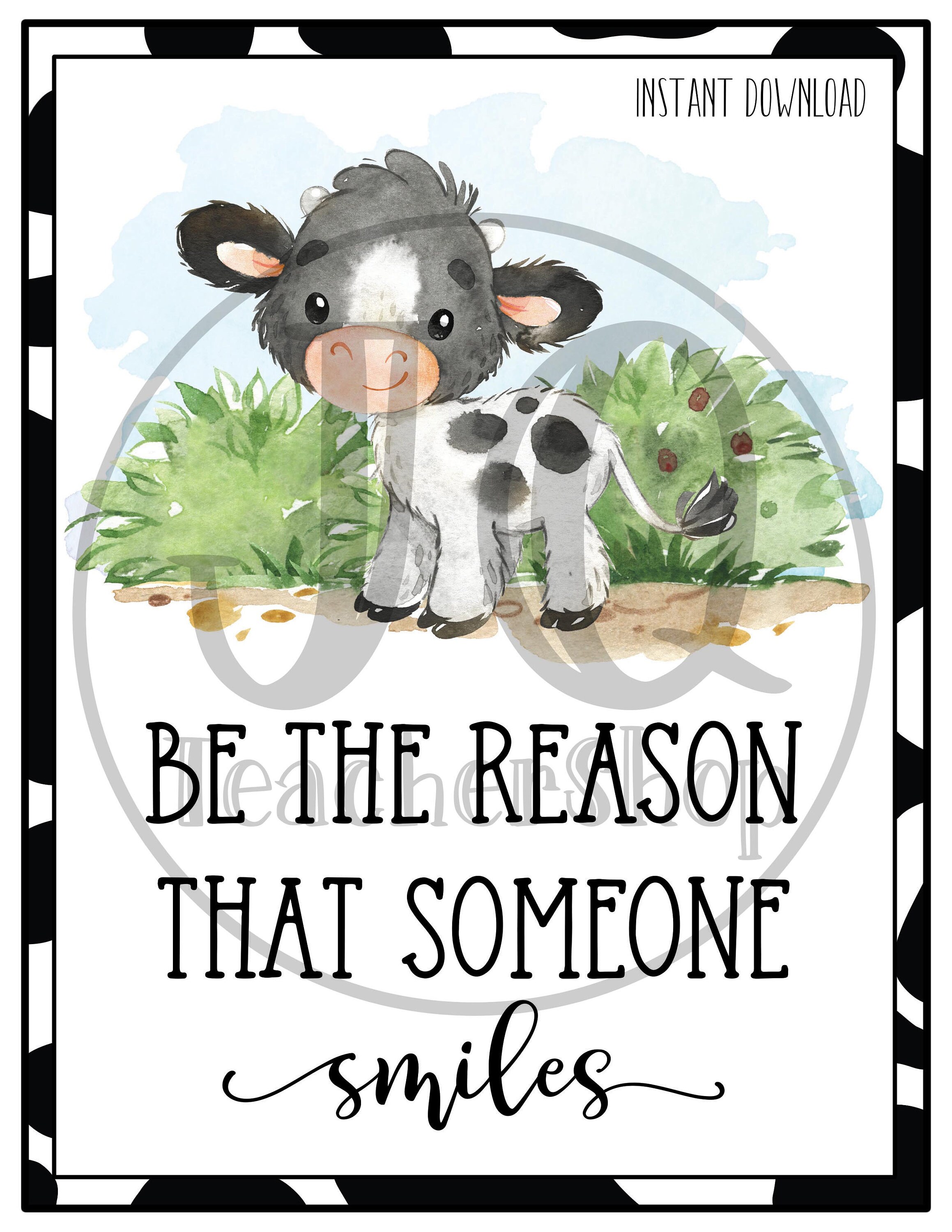 Printable Motivational Farm Theme Classroom Posters, Instant Download ...