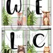 Printable Welcome Woodland Theme Banner, Forest Theme Classroom ...