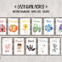 Printable Farm Theme Classroom Decor, Classroom Jobs, Farm Theme ...