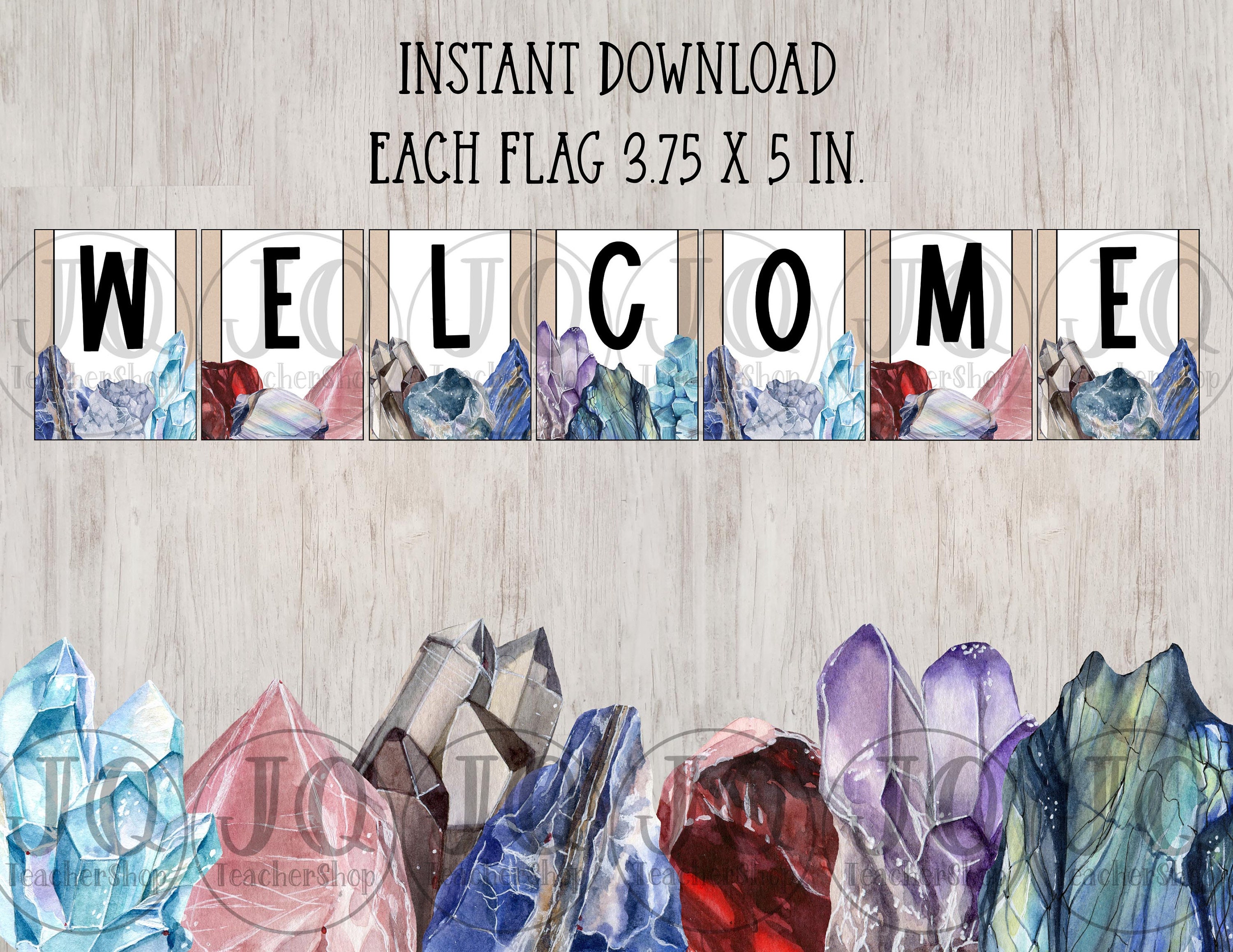 Printable Geology Theme Banner, Geology Welcome Banner, Science ...