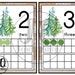 Printable Camp Theme Number Wall Posters, Camping Theme Classroom Decor ...