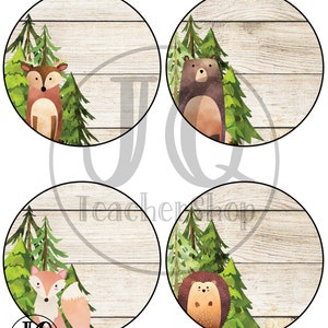Printable Class Table Signs, Animal Table Labels, Blank Animal Signs ...