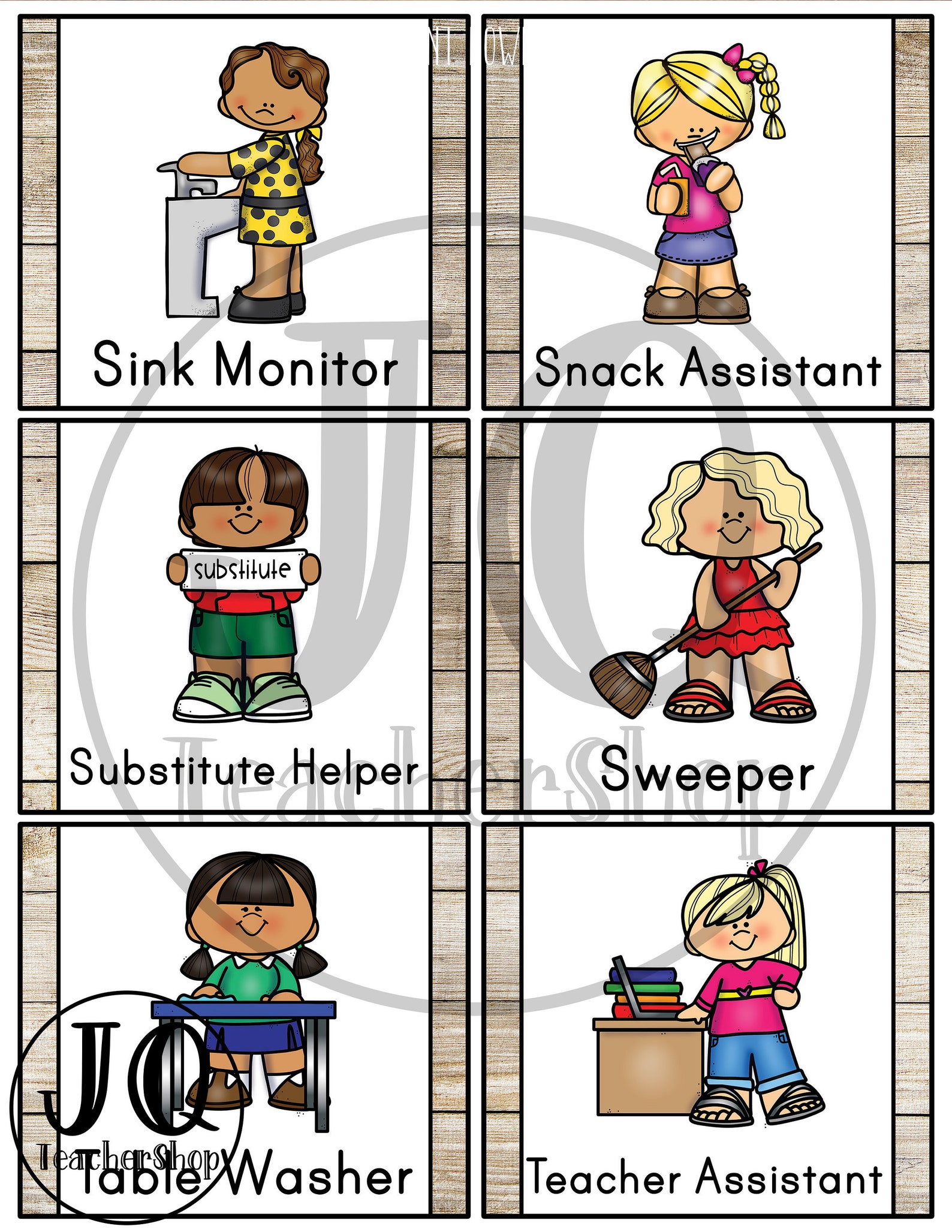 Printable Woodland Theme Classroom Decor, Classroom Jobs, Forest Theme ...