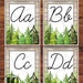 Printable Full Page Alphabet Classroom Decor Woodland Theme - Etsy