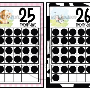 Printable Farm Theme Numbers, Tens Frame, Farm Theme Classroom Decor ...