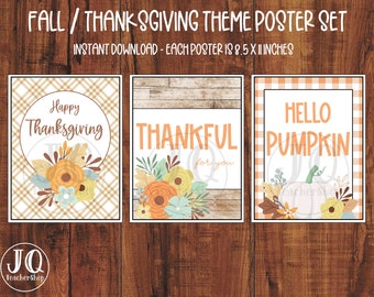 Printable Farm Theme Alphabet Classroom Decor Full Page - Etsy