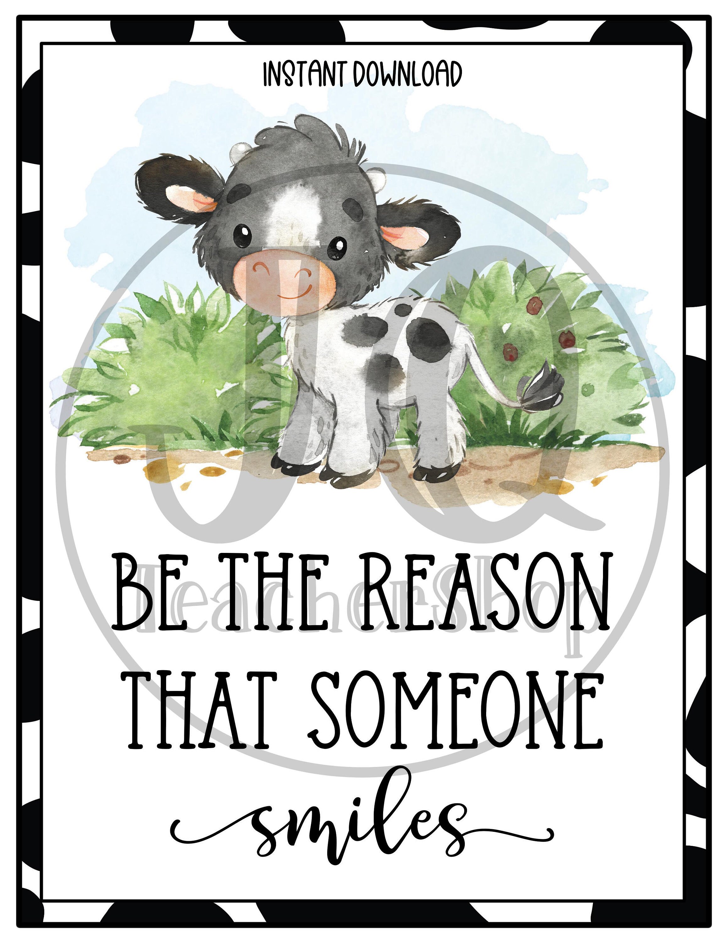Printable Motivational Farm Theme Classroom Posters, Instant Download ...