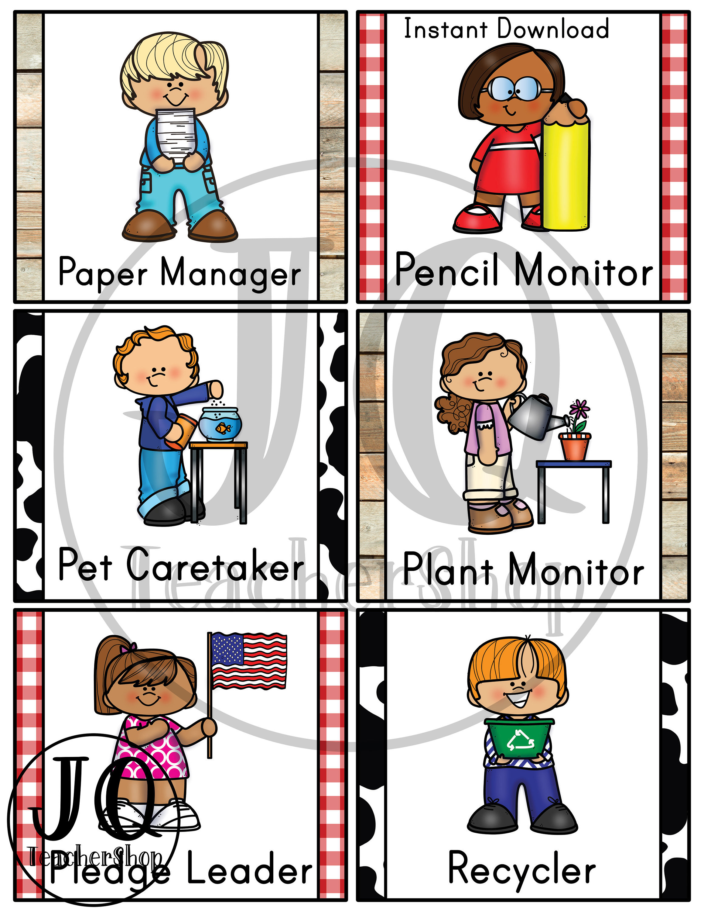 Substitute Helper Clipart
