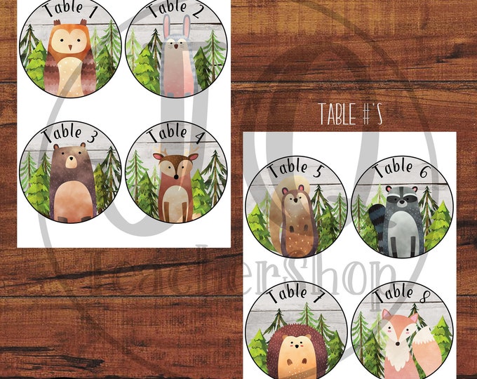 Printable Motivational Woodland Theme Classroom Posters - Etsy