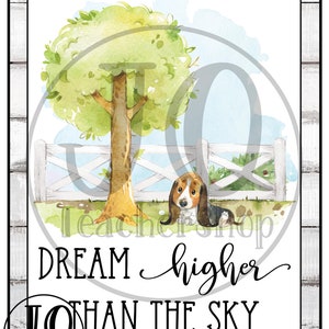 Printable Motivational Posters, Puppy Theme Classroom Posters, Growth ...