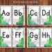 Printable Word Wall Letters, Headers Word Wall, Wood Background, Small ...