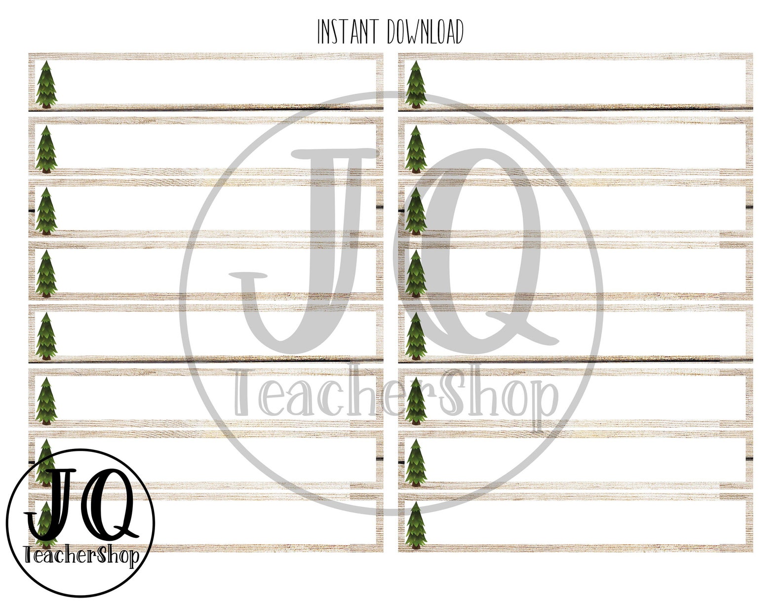 Printable Woodland Class Birthday Display Woodland Theme - Etsy