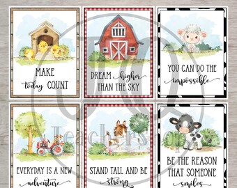 FARM THEME BIRTHDAY Bulletin Board Editable Farm Birthday - Etsy