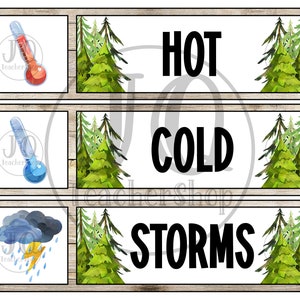 Printable Classroom Calendar, Woodland Theme Classroom Wall Calendar ...