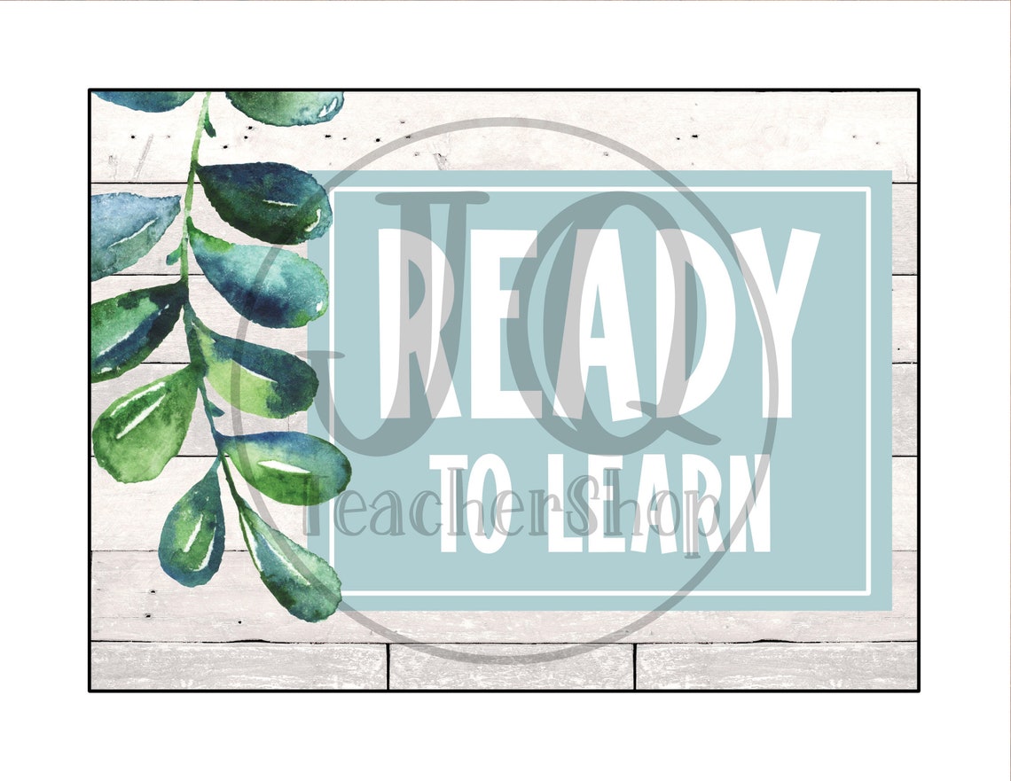Printable Classroom Behavior Chart Plant Theme Classroom - Etsy UK