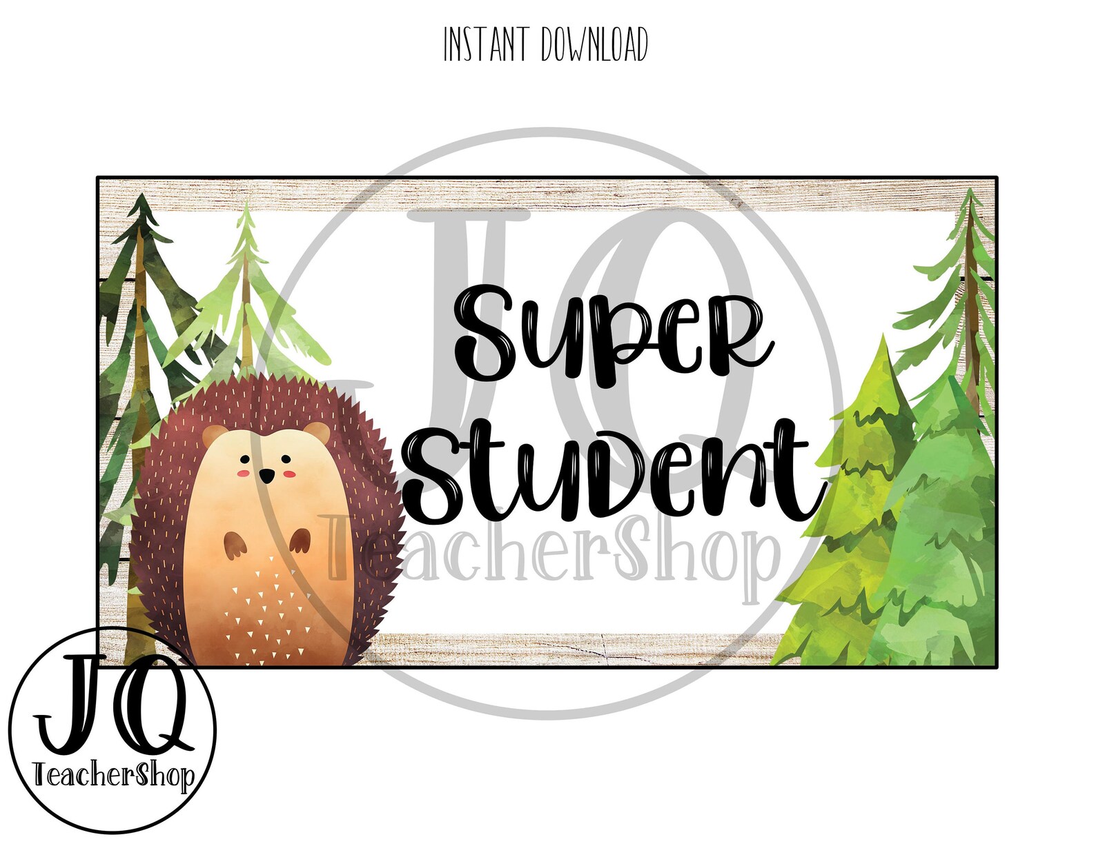Printable Woodland Theme Behavior Chart Classroom Behavior - Etsy