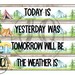 Printable, Classroom Calendar, Camp Theme Classroom, Camp Classroom ...
