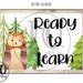 Printable Woodland Theme Behavior Chart Classroom Behavior - Etsy