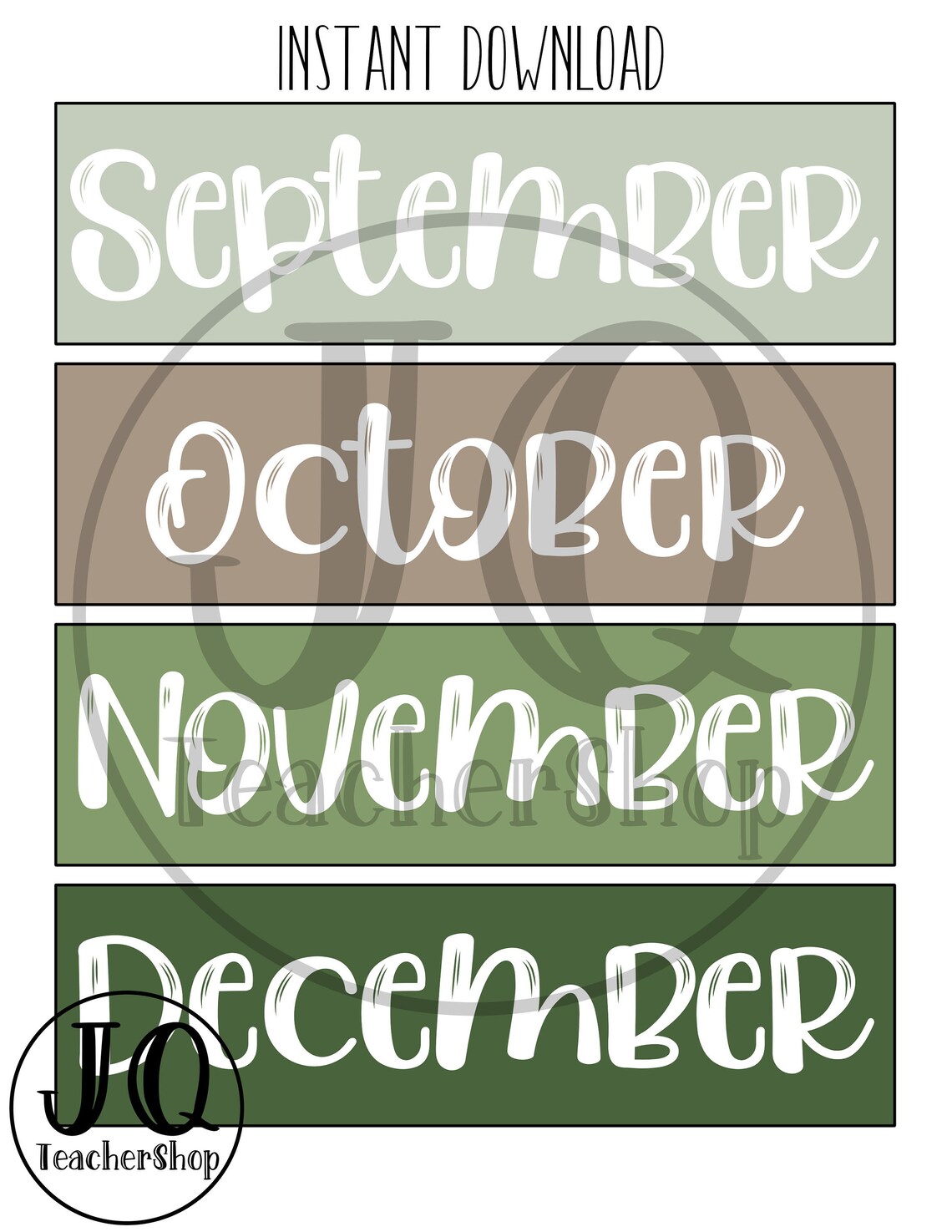 Printable Classroom Calendar Woodland Theme Classroom Wall - Etsy