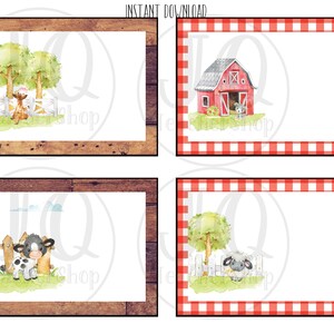 Printable, Farm Theme Labels Blank Labels, Farm Theme Classroom ...
