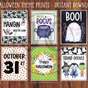 Printable, Halloween Classroom Posters, Halloween Prints, Halloween ...
