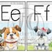 Printable Puppy Theme Alphabet Wall Posters, Classroom Decor, Dog Theme ...