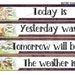 Printable Classroom Calendar, Farm Theme Calendar Set, Classroom Decor ...