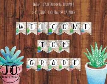 Printable Welcome Banner Back to School Banner Small Door | Etsy