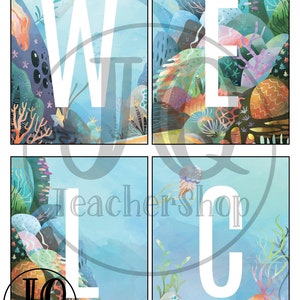 Printable Welcome Banner, Back to School Banner, Small Door Size Banner ...