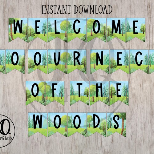 Printable Welcome Banner Back to School Banner Small Door - Etsy