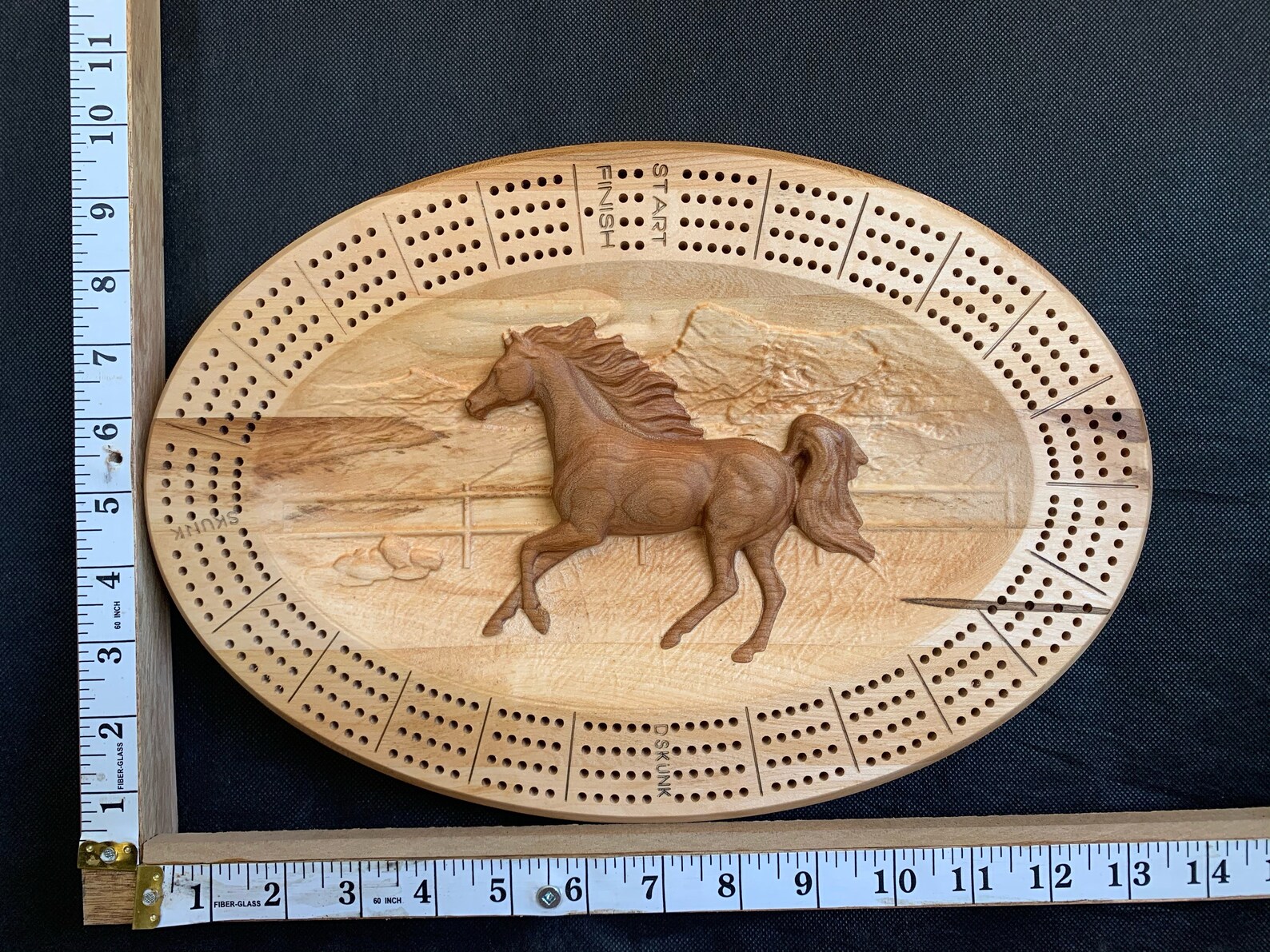 CNC Carved Wood Inlay Crib Board - Etsy