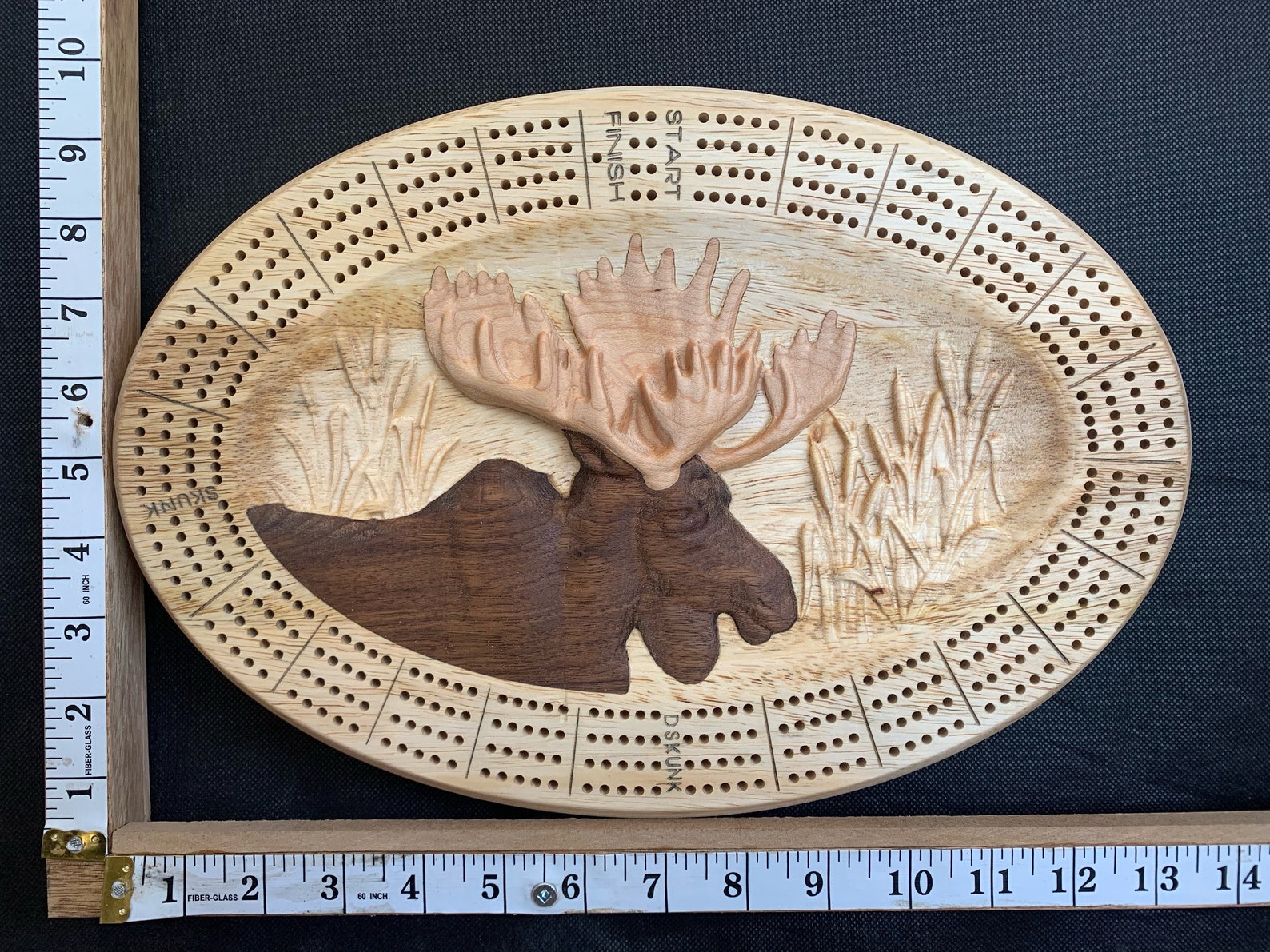 CNC Carved Wood Inlay Crib Board - Etsy