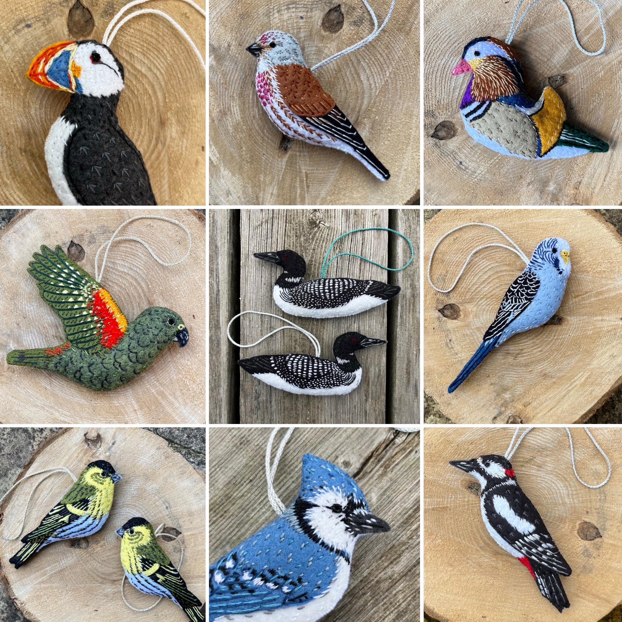 Custom Felt Wildlife Decoration - Etsy