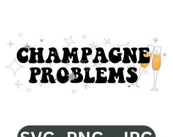 Champagne Problems Taylor Swift PNG Evermore - Etsy