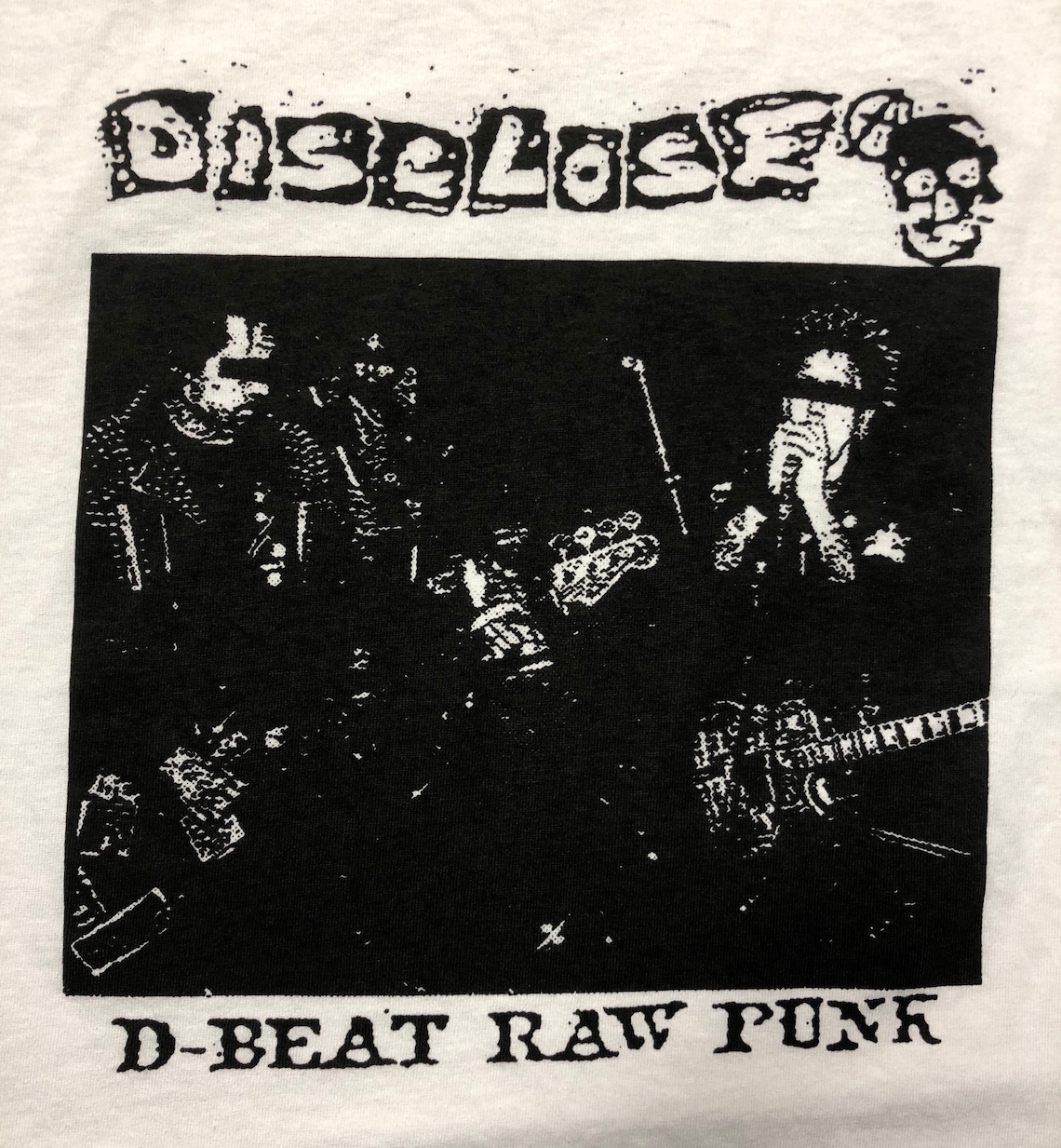 DISCLOSE D-BEAT Raw Punk T-shirt | Screen Printed - Etsy
