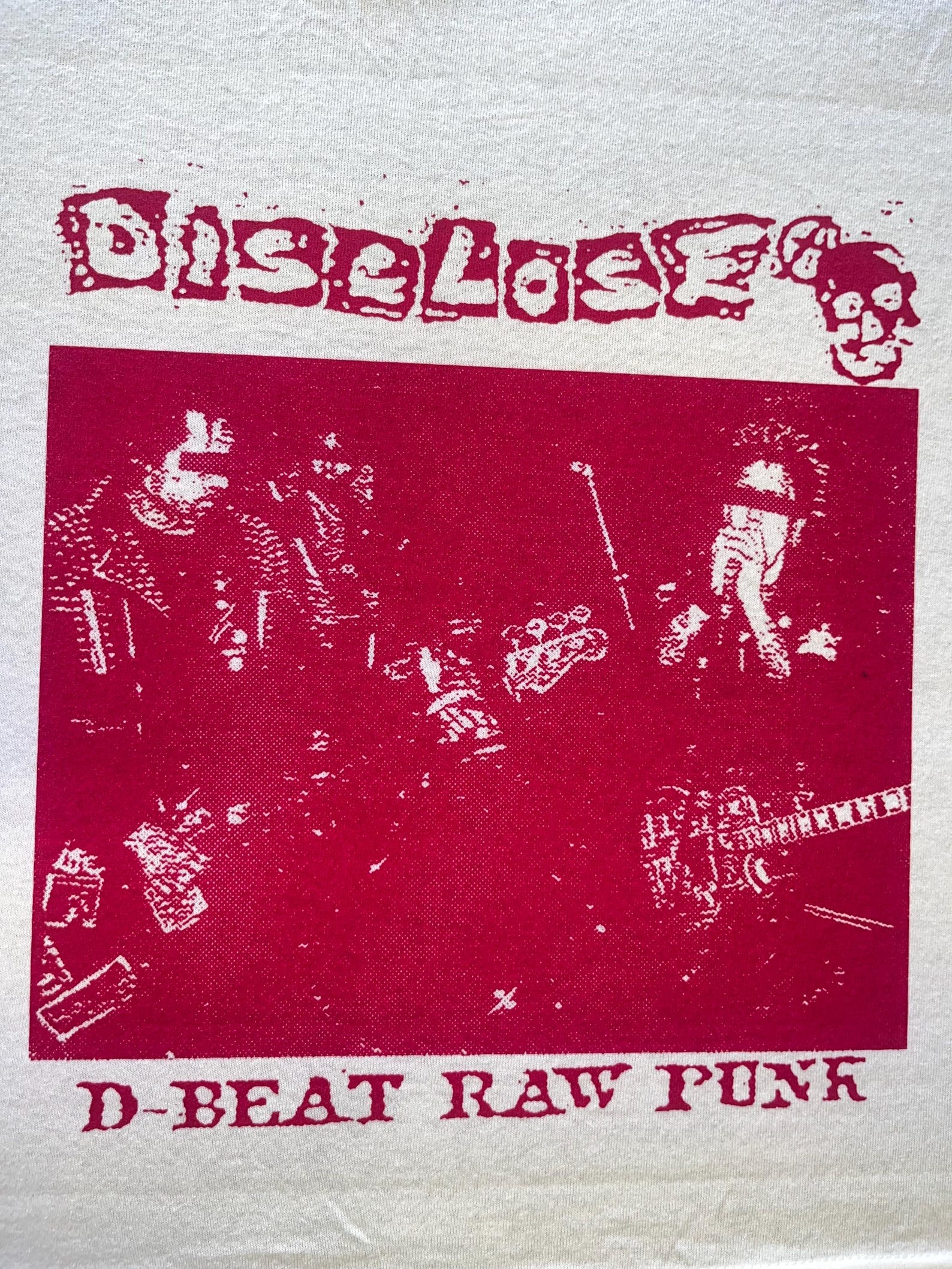 DISCLOSE D-BEAT Raw Punk T-shirt | Screen Printed - Etsy