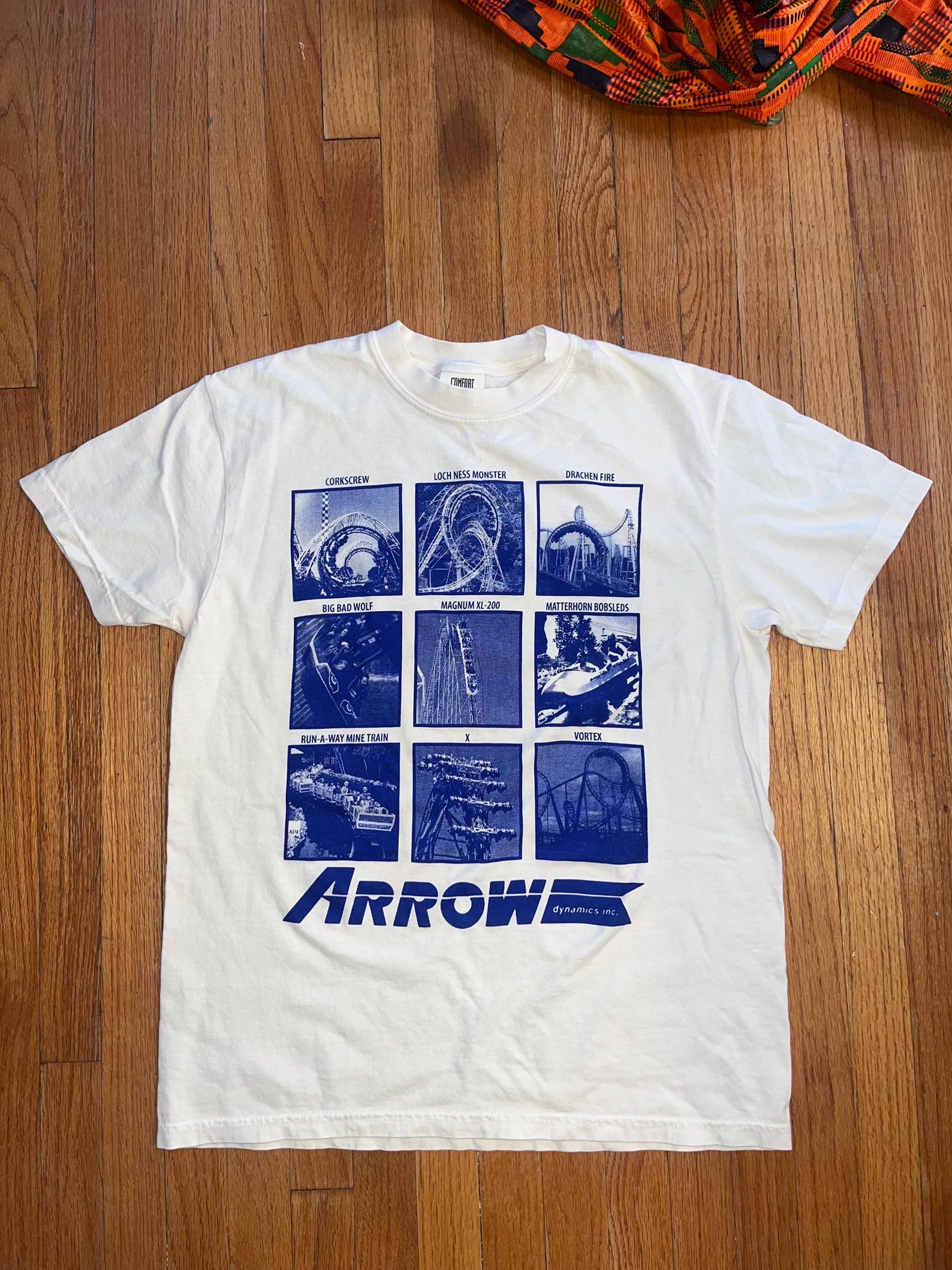 Arrow Dynamics Rollercoaster T-shirt | Vintage Design | Screen Printed ...