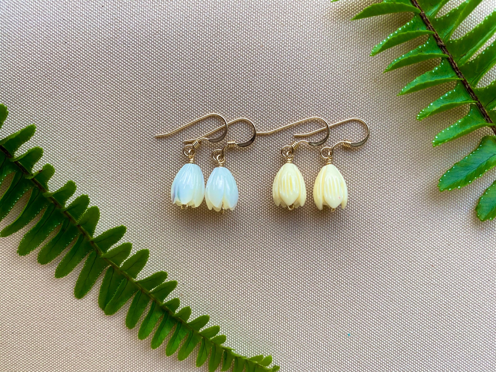 Pikake Flower ʻekahi Earrings Vintage Hawaiian Jewelry - Etsy