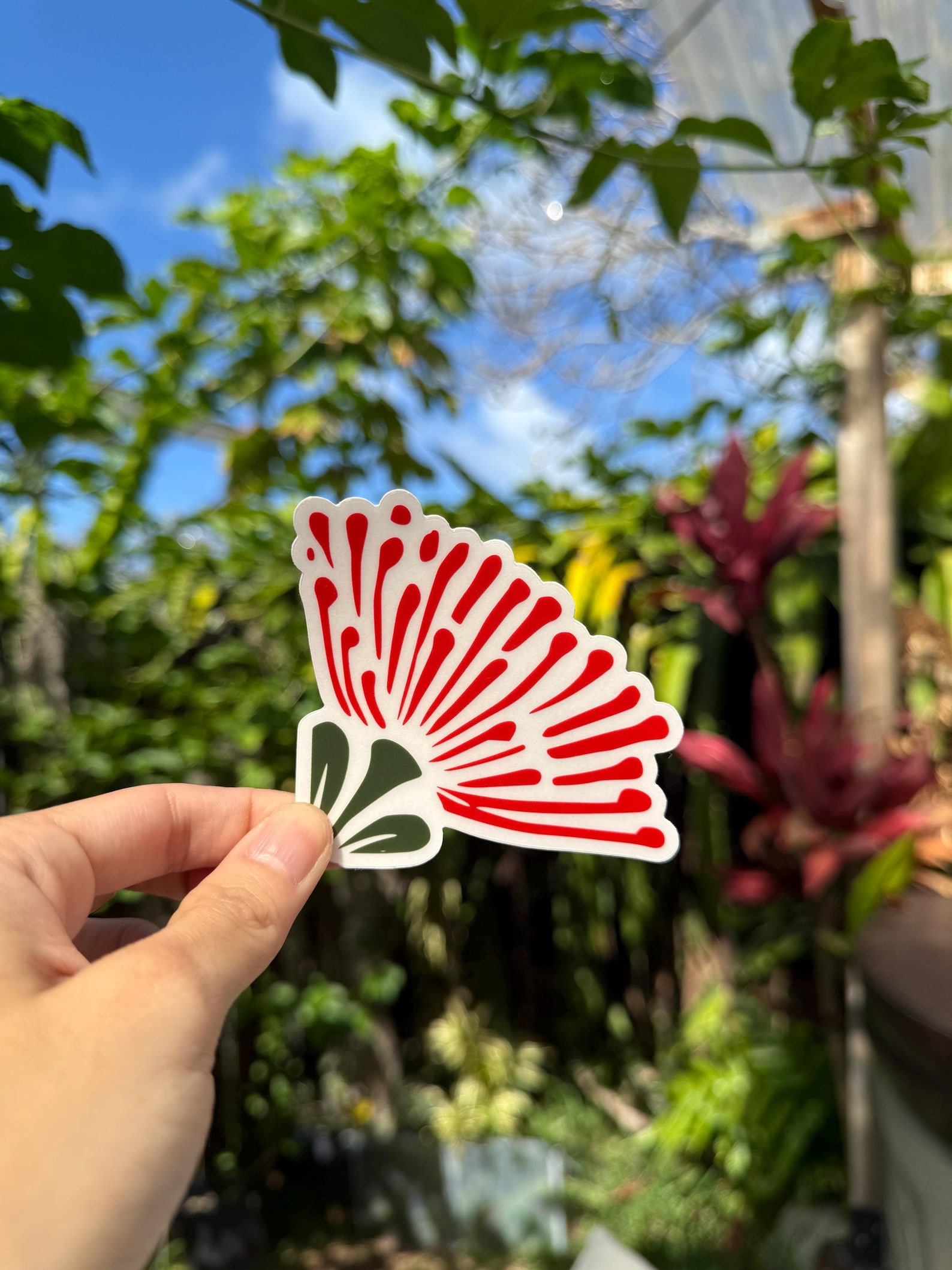 Kuahiwi Sticker Pack | Waterproof Clear Stickers | Iwa Bird Lehua ...