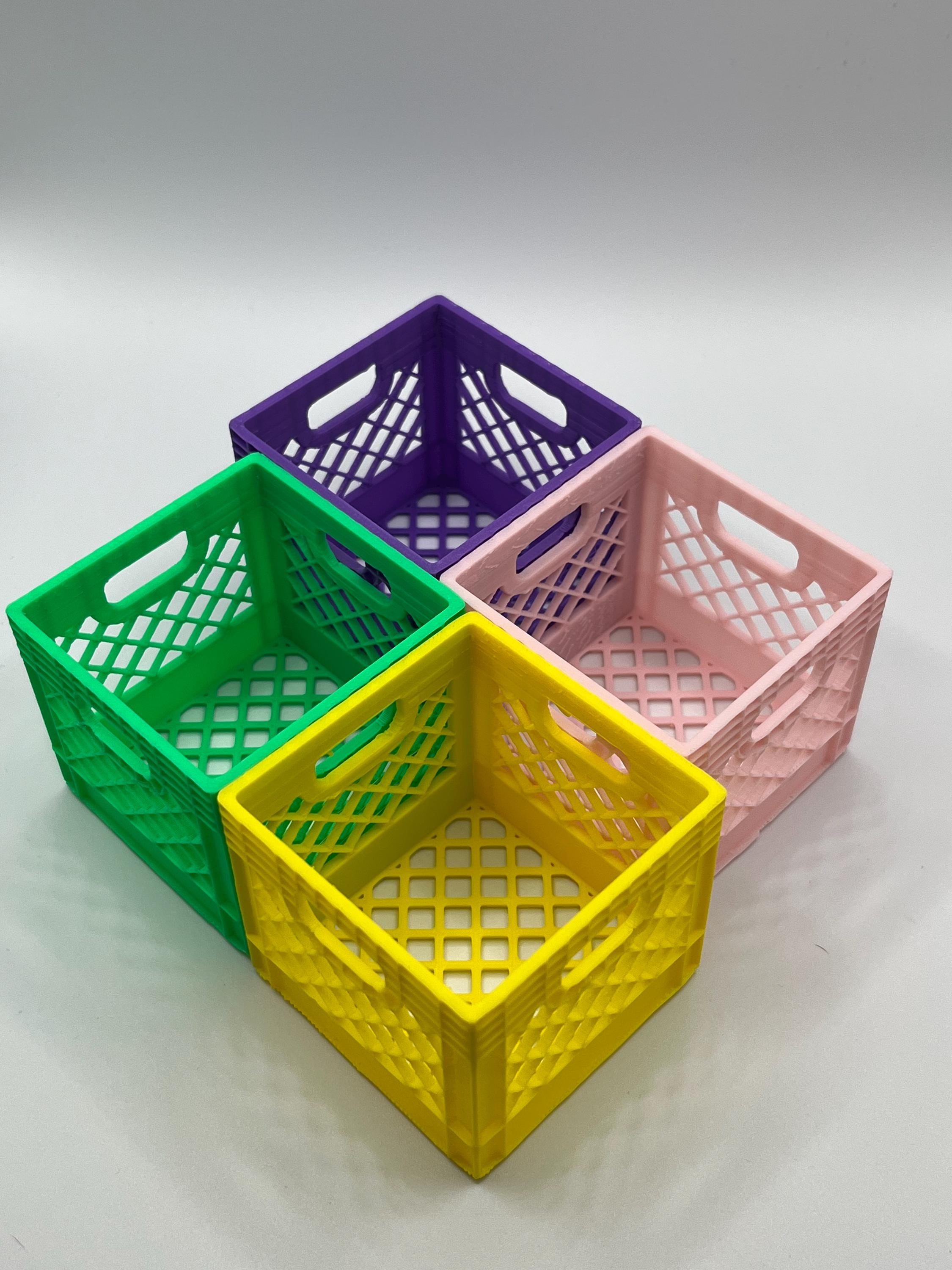 Miniature Milk Crates – Perfect for Organizing Small Items! - Etsy
