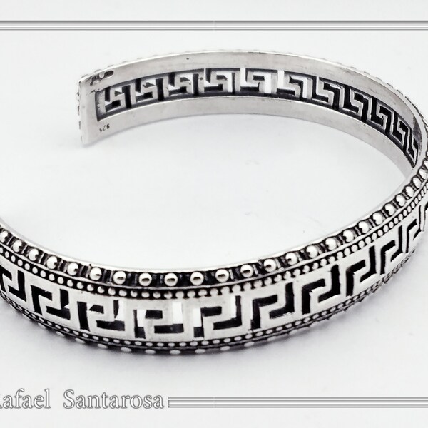 Greek Key Bracelet - Etsy