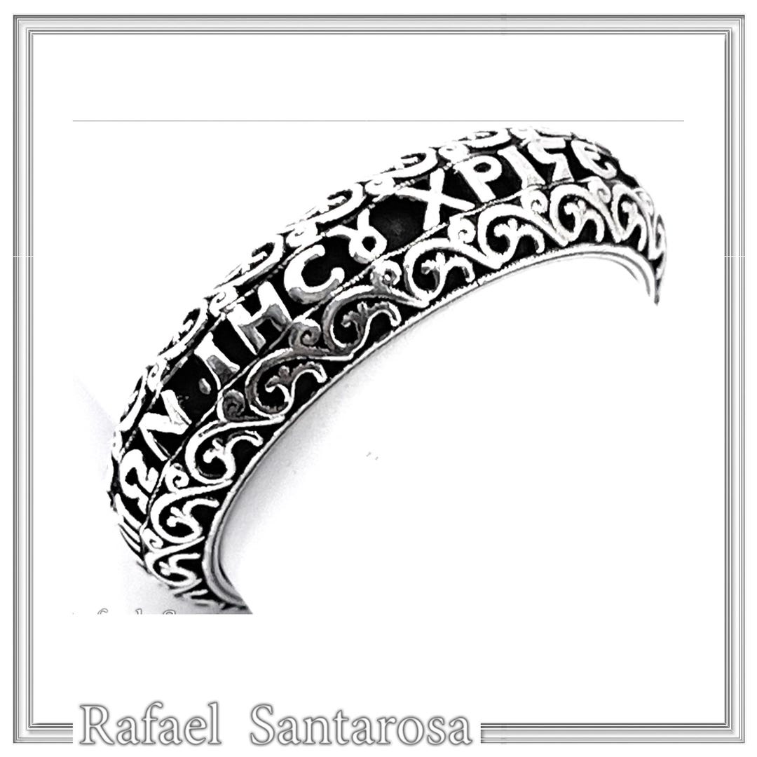 Orthodox Christian Prayer Ring: Lord Jesus Christ Have Mercy. Religious ...