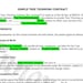 Tree Trimming Contract Template, Tree Removal Contract Agreement, Tree ...