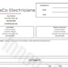 Work Order Template, Electrical Work Order Template, Work Order Form ...