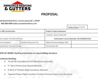 Gutter Invoice - Etsy New Zealand