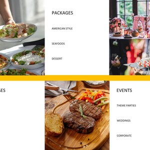 Catering Brochure Template, Catering Templates, Catering Menu Template ...