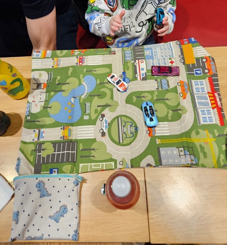 Folding Car Playmat Pouch - Etsy