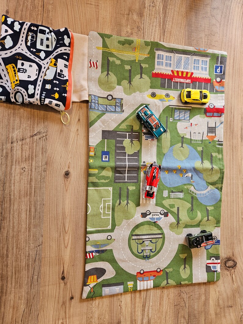 Folding Car Playmat Pouch - Etsy
