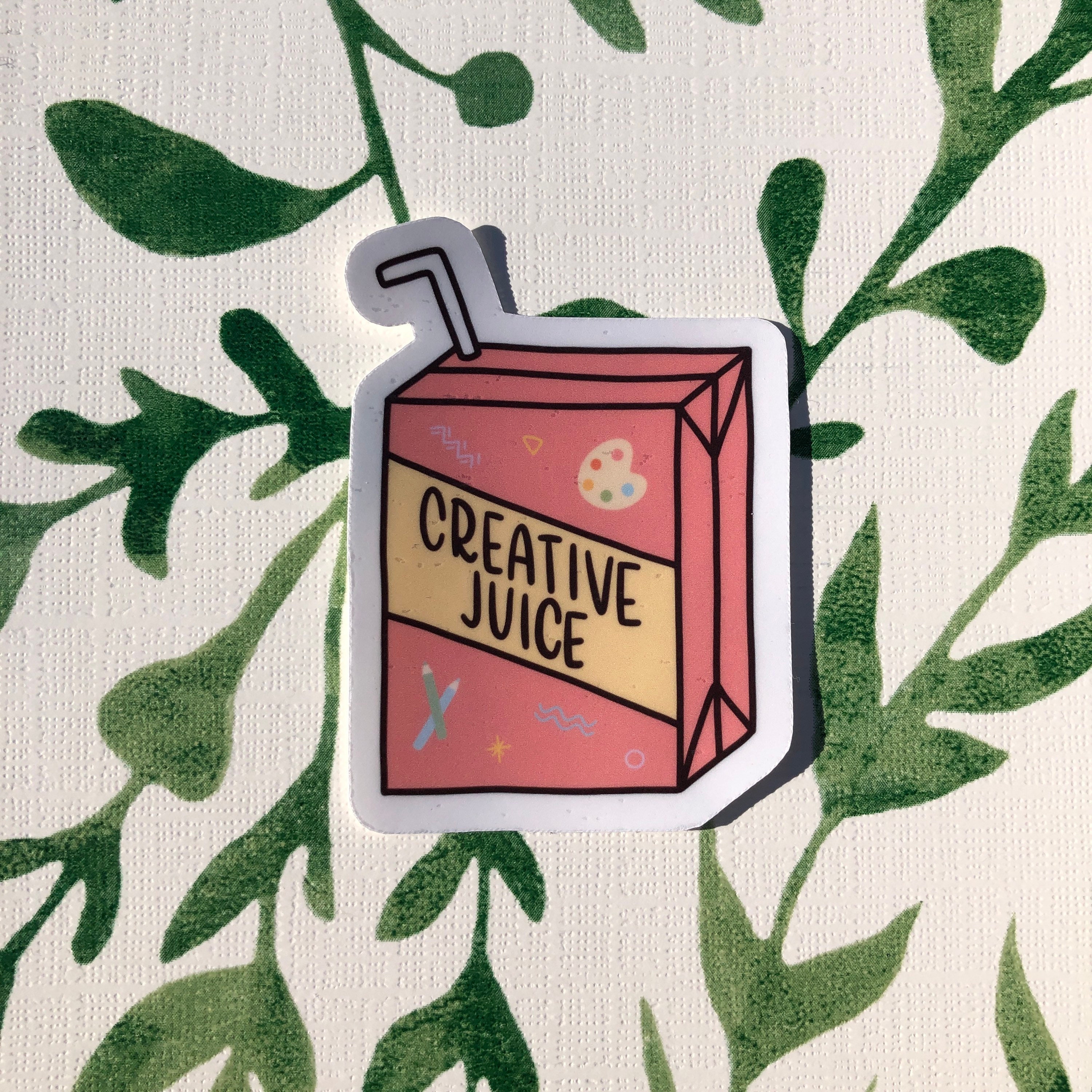 Creative Juice Sticker Artist Decal Paint Painter Pencils | Etsy