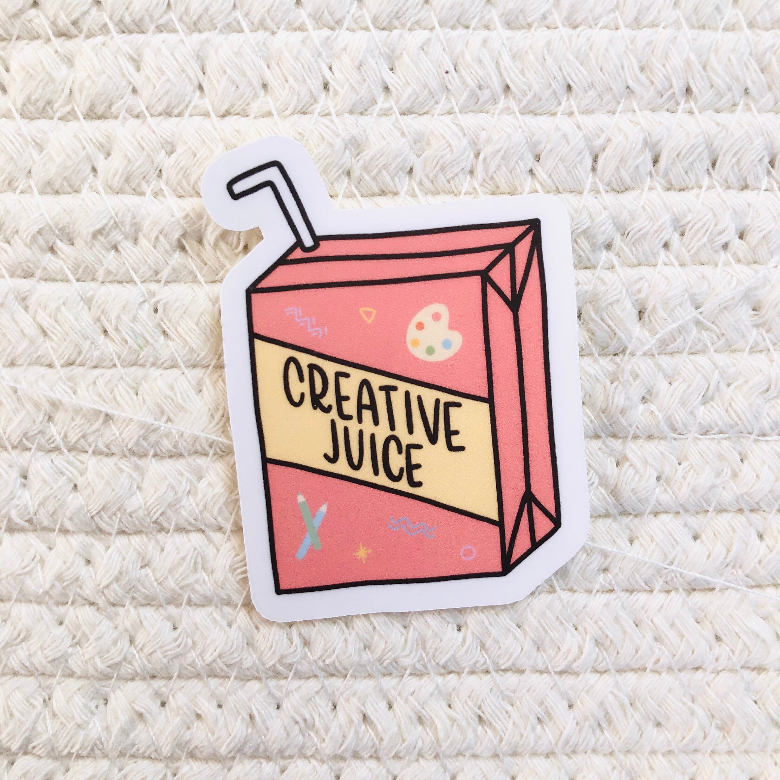 Creative Juice Sticker Artist Decal Paint Painter Pencils | Etsy